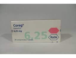 Aqua Pharmacy Barbados - Coreg 6.25mg Tab (A4131)