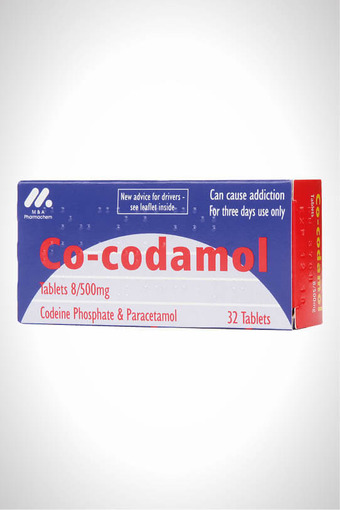 Aqua Pharmacy Barbados - Co-codamol 8/500mg Tablets 32s (5014363003214)