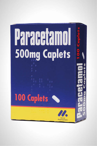 Aqua Pharmacy Barbados - Paracetamol 500mg Caplets 100s (5014363004075)