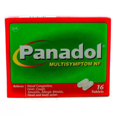 Aqua Pharmacy Barbados - Panadol Multisymptom Drowsy 2 Tablet Sachet ...