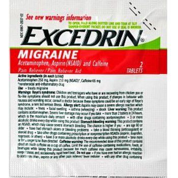 Aqua Pharmacy Barbados - Excedrin Migraine Tablets 2pack (655708018712)
