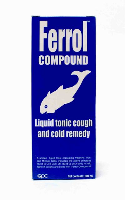 Aqua Pharmacy Barbados - Ferrol Compound 200ml Liquid Cough & Cold ...