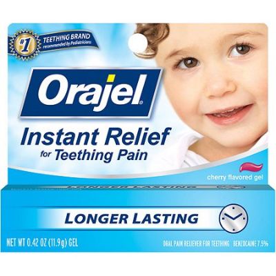 Aqua Pharmacy Barbados - Orajel Teething Gel Cherry Flavour (059972071334)