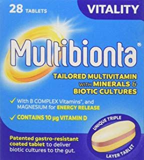Aqua Pharmacy Barbados - Multibionta Vitality 30s (5012335856400)