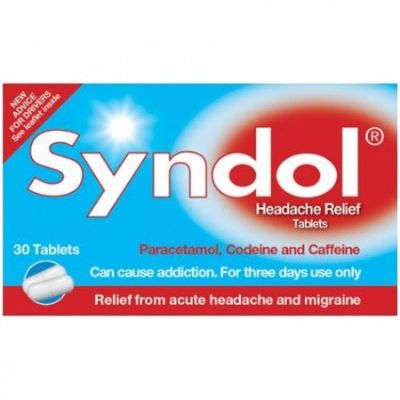 Aqua Pharmacy Barbados - Syndol Headache Relief 30s (5000283657279)
