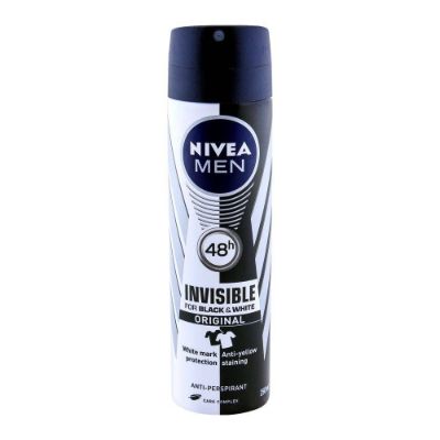 Aqua Pharmacy Barbados - Nivea Men Invisible Antiperspirant Spray ...